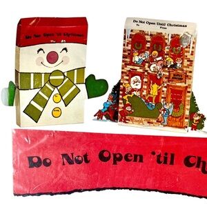 Vintage | Holiday | Vintage Christmas Boxes Wrapping Deadstock Unused ...